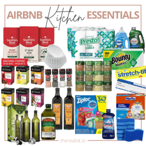 Airbnb Checklist: 15+ Items to Stock in Your Airbnb Kitchen
