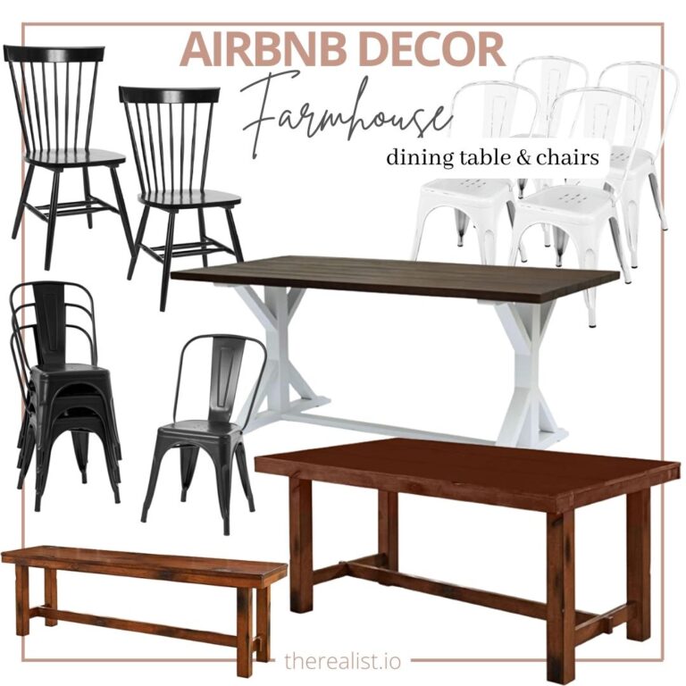 The Best Farmhouse Airbnb Decor