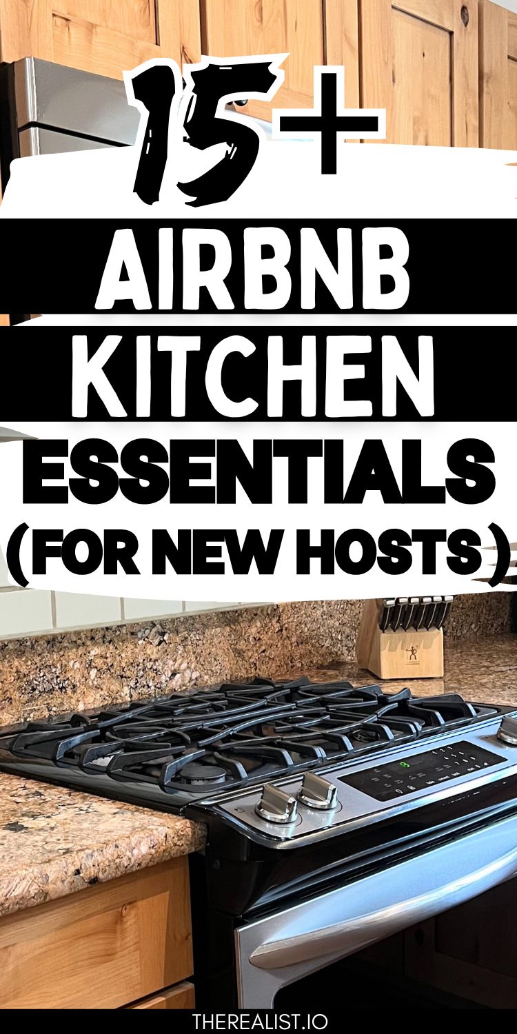 Airbnb Checklist: 15+ Items to Stock in Your Airbnb Kitchen